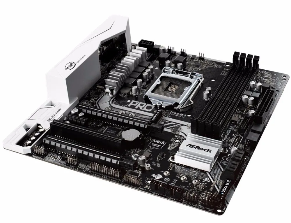 Asrock B250m Pro4 For Intel B250 Lga 1151 Socket Sata 6gb/s