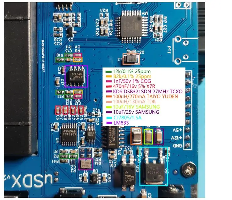 uSDR uSDX 10/15/17/20/30/40/60/80m 8 Band SDR All Mode HF SSB QRP ...