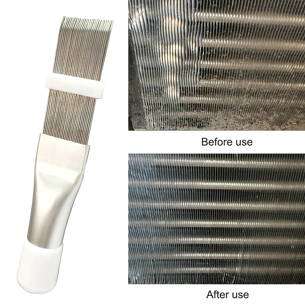 Air Conditioning Fin Cleaning Comb Stainless Steel Fin Straightener ...
