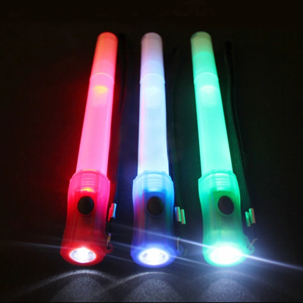 LED-Glow-Stick-4-in1-Signal-Stick-Whistle-Flashing-Led-stick-Flash-Wand ...