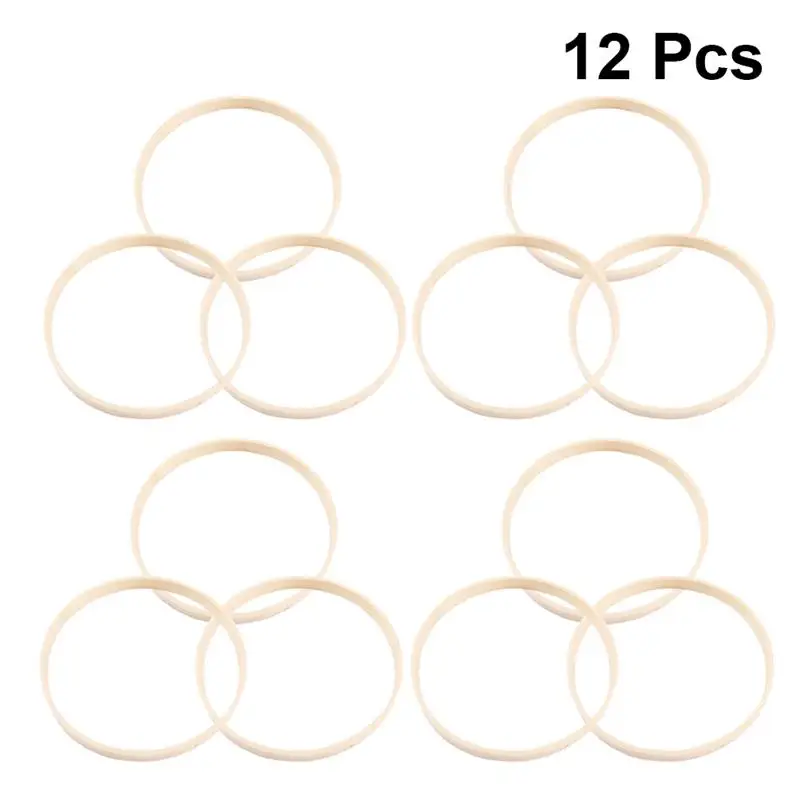 Wooden Rings Dream Catcher | Dream Catcher Hoops Wall Decor - Macrame ...