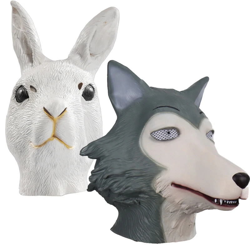 Anime-BEASTARS-Mask-Cosplay-Wolf-Legosi-Legoshi-Haru-Animal-Full-Face ...