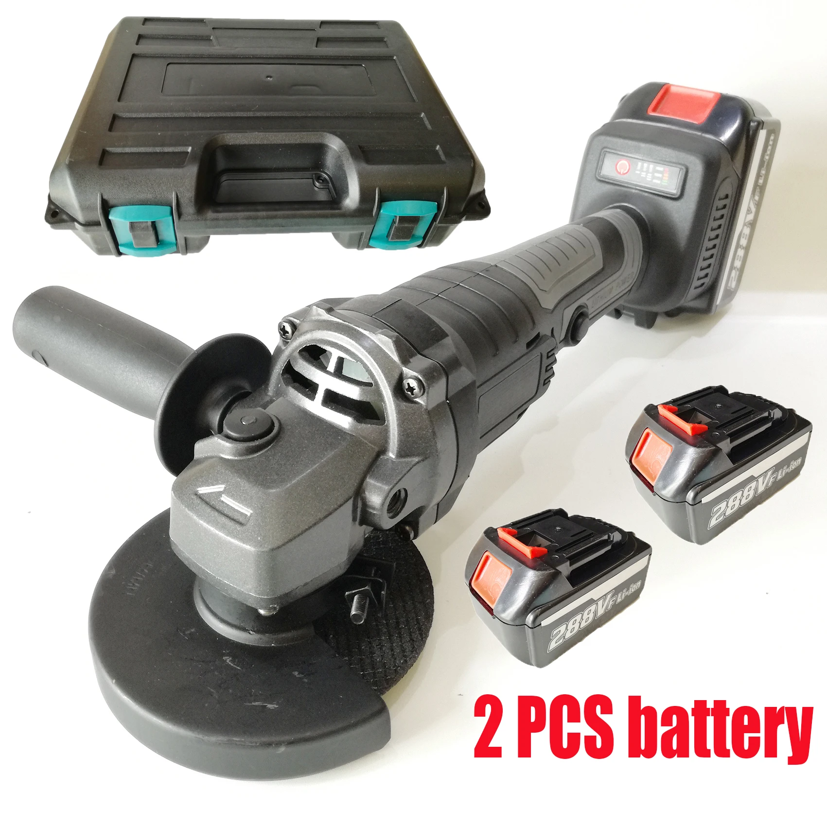 288VF 100mm Brushless Angle Grinder Li Battery Cordless Angle Grinder ...