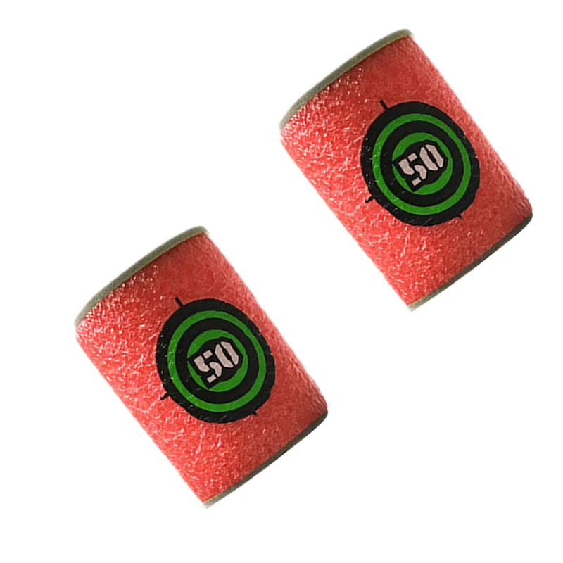 6Pcs Nerf Bullets Foam Bottle Bullet Training Toy Targets Shot Dart ...