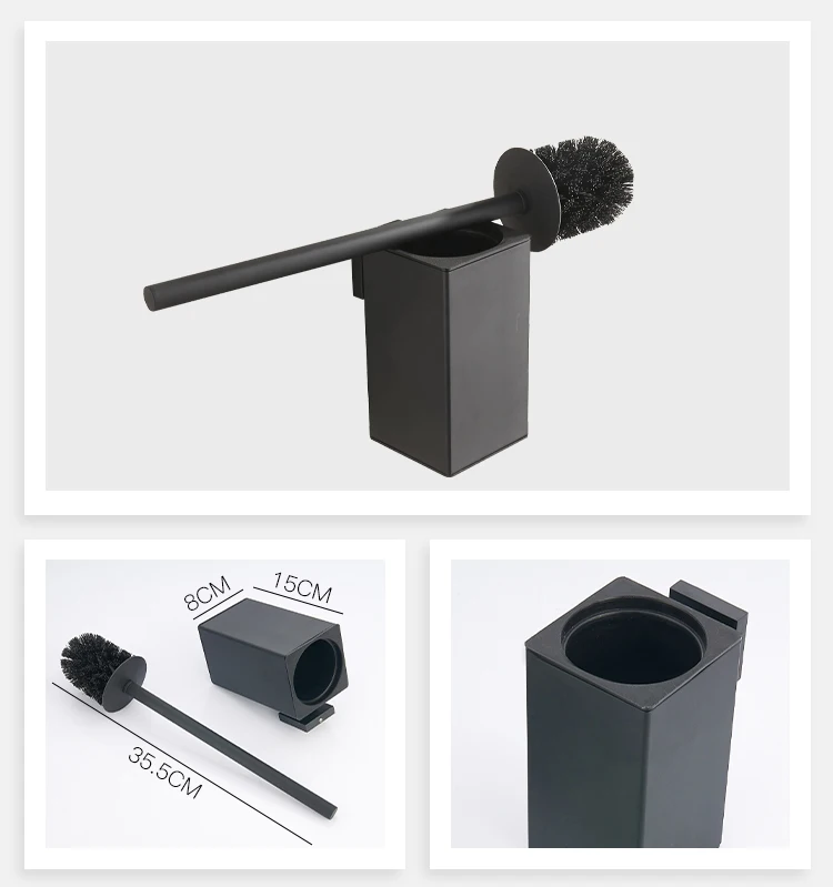 Brosse wc,Brosse de toilette murale en acier inoxydable,brosse de ...