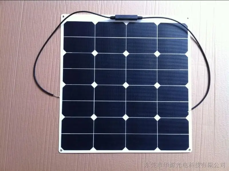 Best Product 50w flexible solar panel easy carry for car roof boat ...