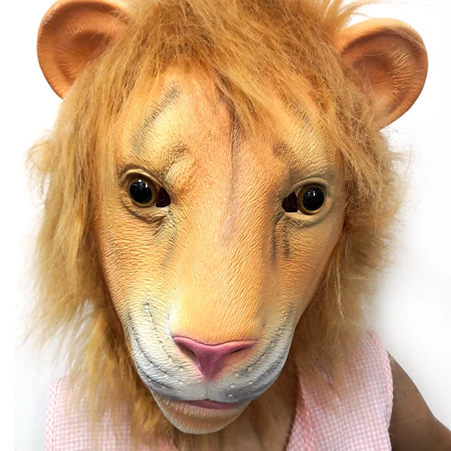 African Animal Masks Lion
