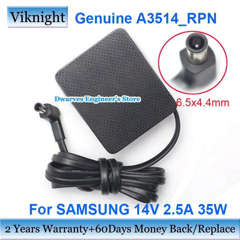 Genuine A3514_RPN Monitor Charger Adapter 14V 2.5A 35W BN44-00990A For SAMSUNG Wall Power Supply ...