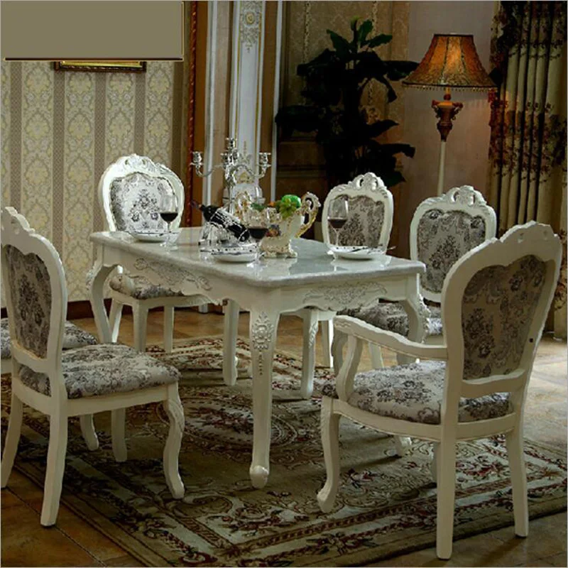 Modern Style Italian Dining Table, 100% Solid Wood Italy Style Luxury ...