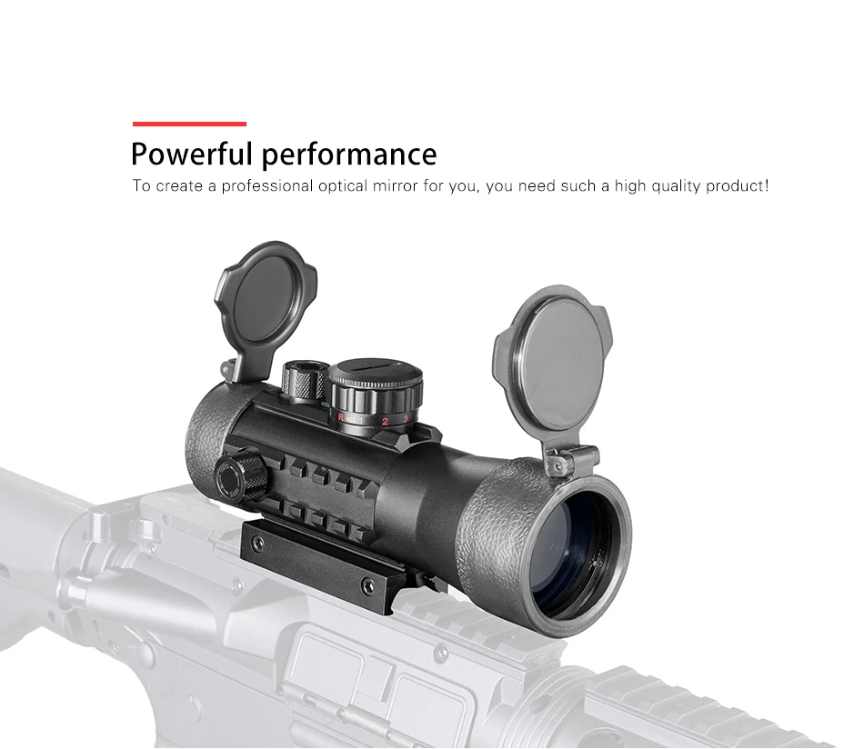 Diana 3X44 Green Red Dot Sight Scope Green Dot Tactical Optical Sight ...