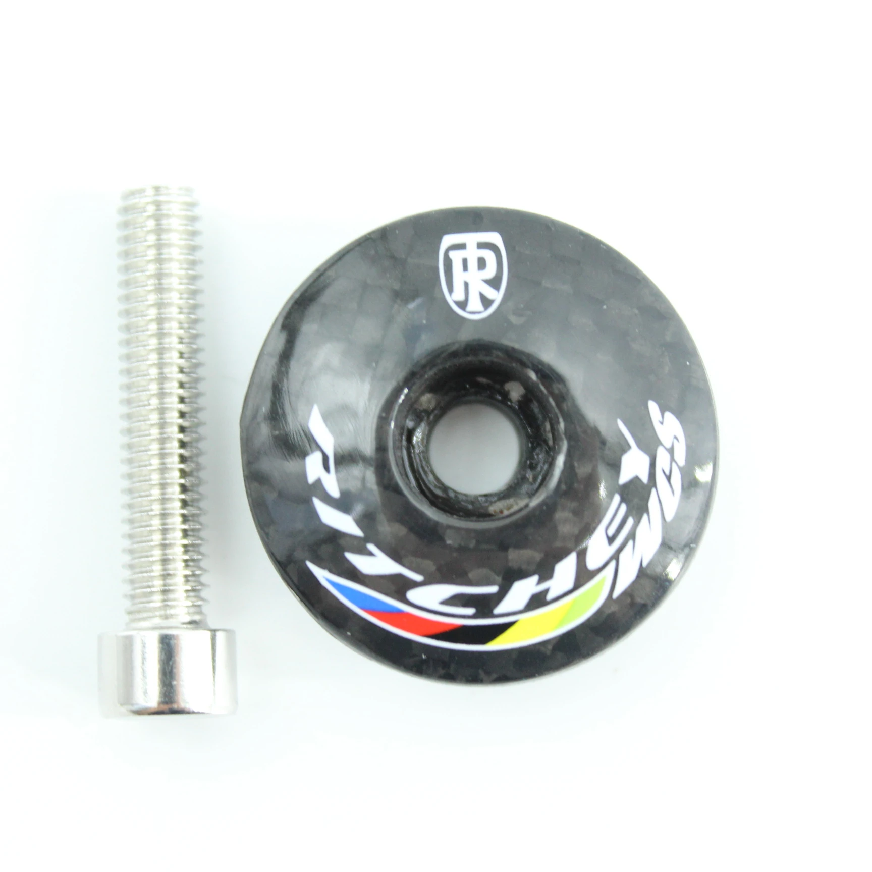 Newest Glossy 3k Full Carbon Fibre Bicycle Stem Cover Bike Headsets ...