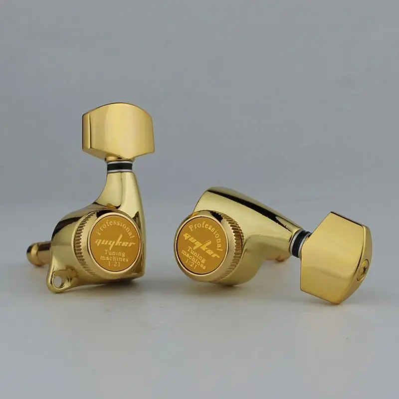 GUYKER Upgraded Version Gold Guitar Locking Tuners Electric Guitar ...