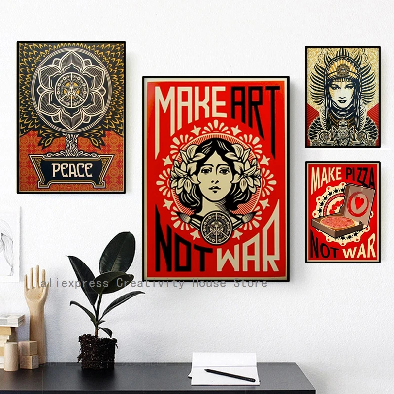 Peace Not War Art