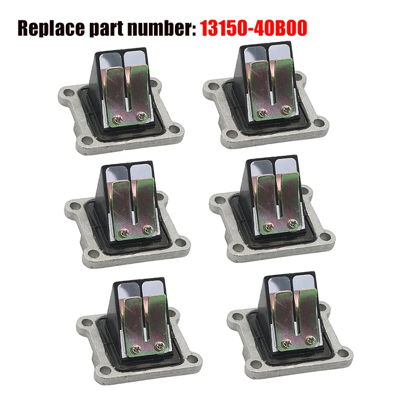 For Suzuki LT80 1987-2006 Crankcase Reed Block Valve Assembly ATV ...