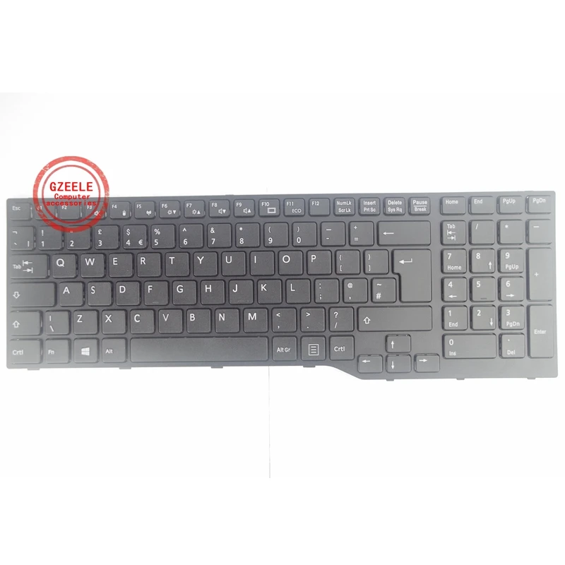Us/uk New Laptop Keyboard For Fujitsu Lifebook E753 E754 E756 Laptop ...