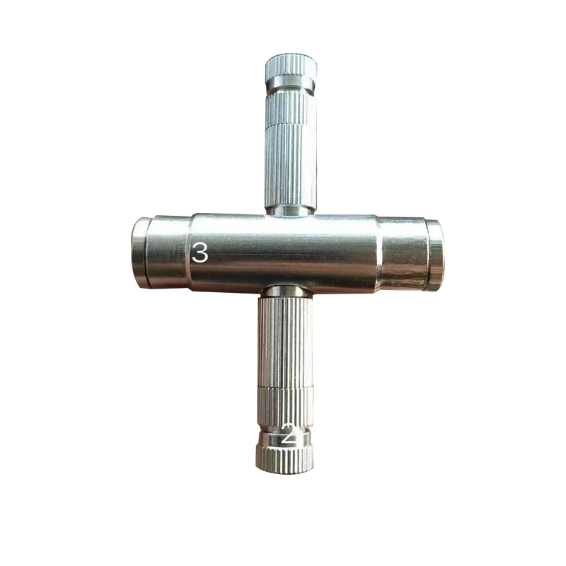 5pcs/bag Two Nozzles Seat Slip Lock Connector Quick Coupling Connect 9 ...