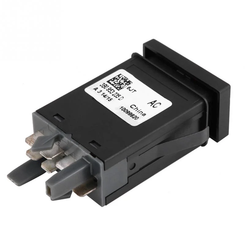 Car Emergency Flash Hazard Warning Light Switch 3B0 953 235 D For VW Passat 1998 1999 2000 2001 ...