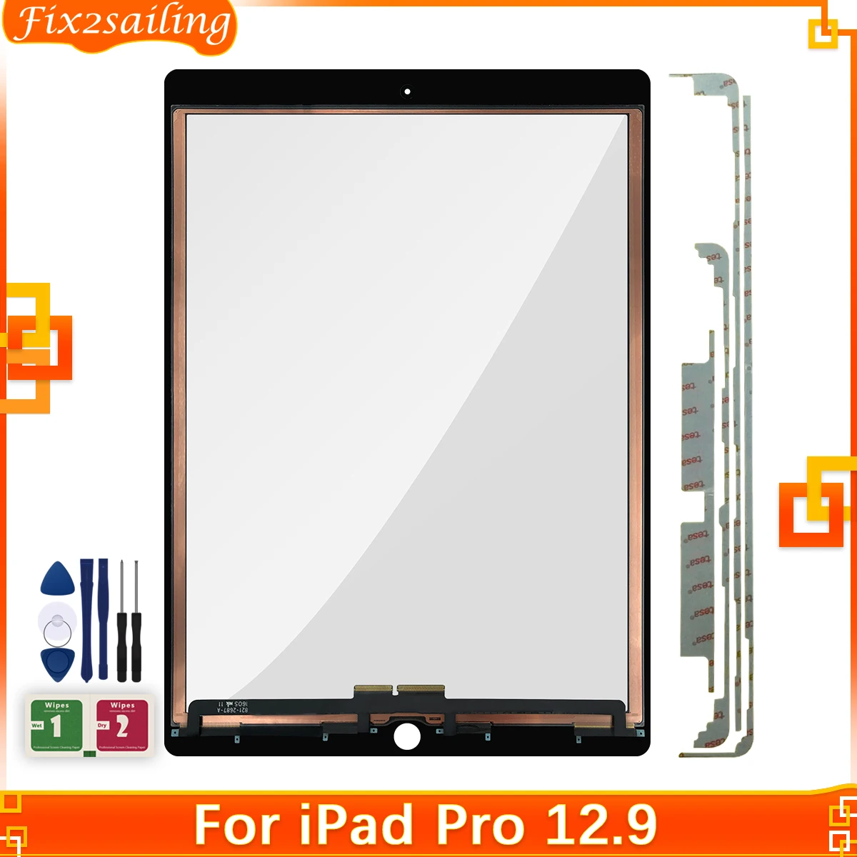 Touch-Screen-For-iPad-Pro-12-9-2015-2017-A1652-A1584-A1670-A1671-Touch ...