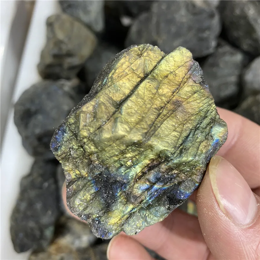 Natural-Raw-Labradorite-Quartz-Crystal-Healing-Stones-Specimen-Home ...