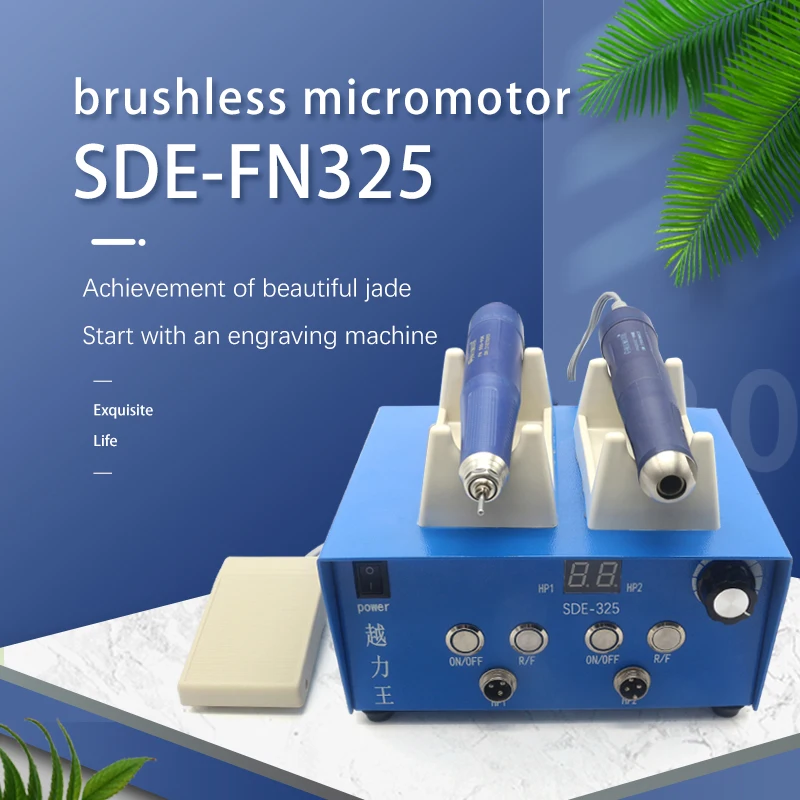 Dental Micromotor Polishing Machine with 2 Handpiece Professional ...