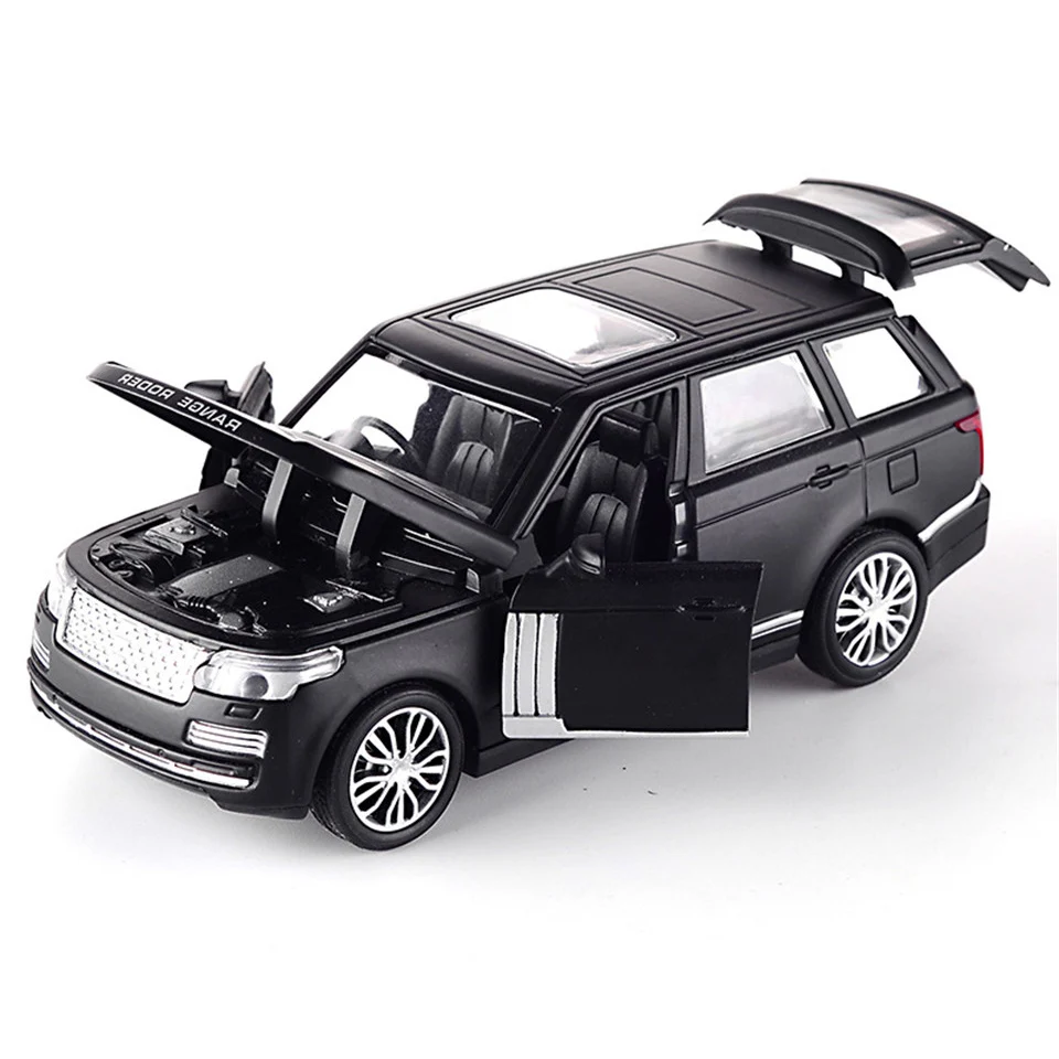 Hot-Alloy-Diecast-Model-Car-1-32-Range-Roder-SUV-Flashing-Sound-Child ...