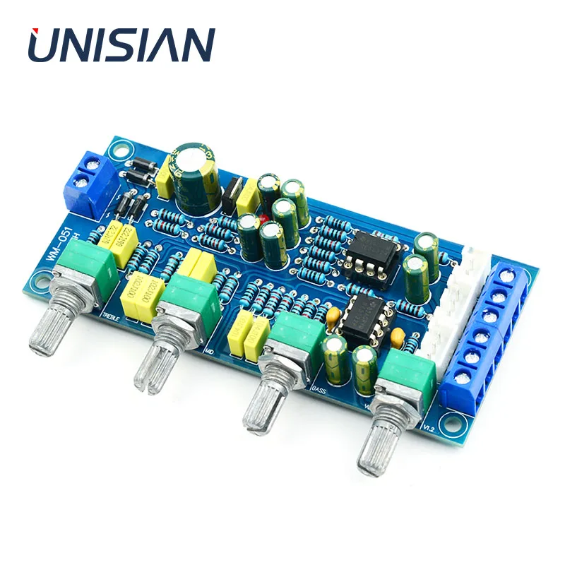 Unisian Tone Board Ne5532 Op-amp Hifi Preamplifier Bass Treble Balance ...