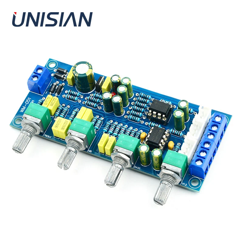 Unisian Tone Board Ne5532 Op-amp Hifi Preamplifier Bass Treble Balance ...