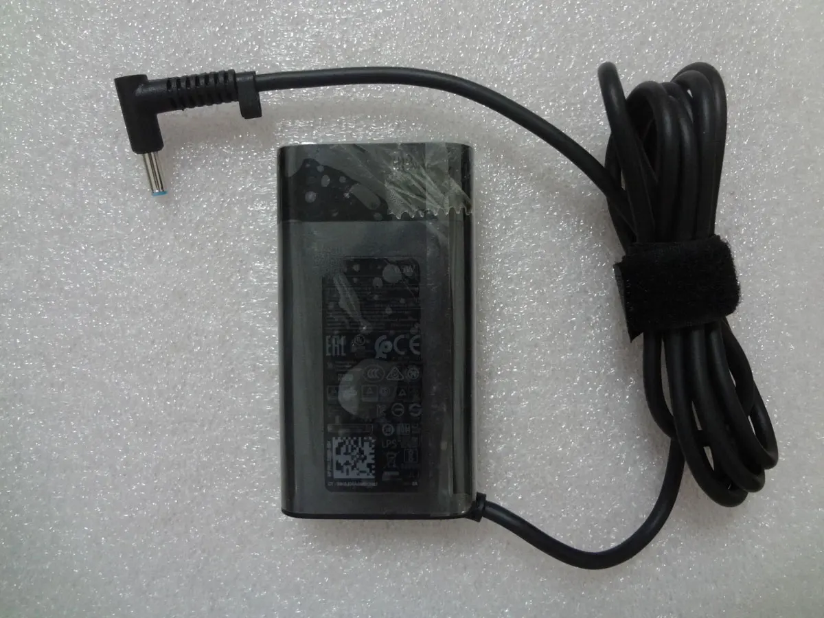 NEW 19.5V 3.33A 65W L23960-003 TPN-DA14 Blue Tip AC Adapter For HP ENVY ...
