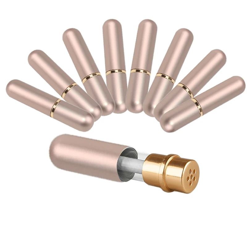 8set-Essential-Oil-Aluminum-Premium-Blank-Nasal-Inhaler-Refillable ...