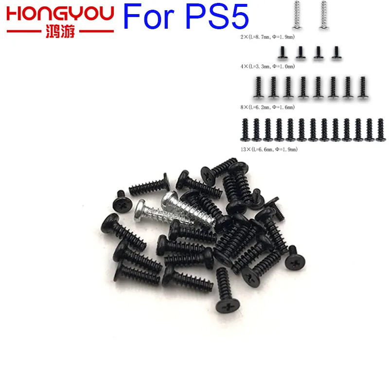 5sets-Handle-Full-Set-Screw-For-Sony-PS5-PlayStation-Dualshock-5-DS5 ...