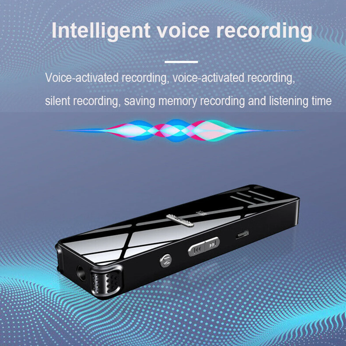 Dictaphones,Mini enregistreur vocal numérique HD,réduction du bruit ...