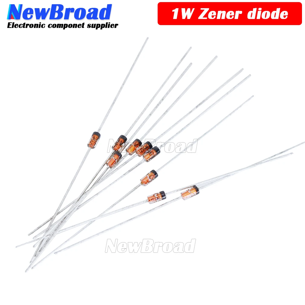 50PCS 1W Zener Diode 3V 3.3 6 3.9 4.3 4.7 5.1 5.6 6.2 6.8 7.5 8.2 9.1 ...