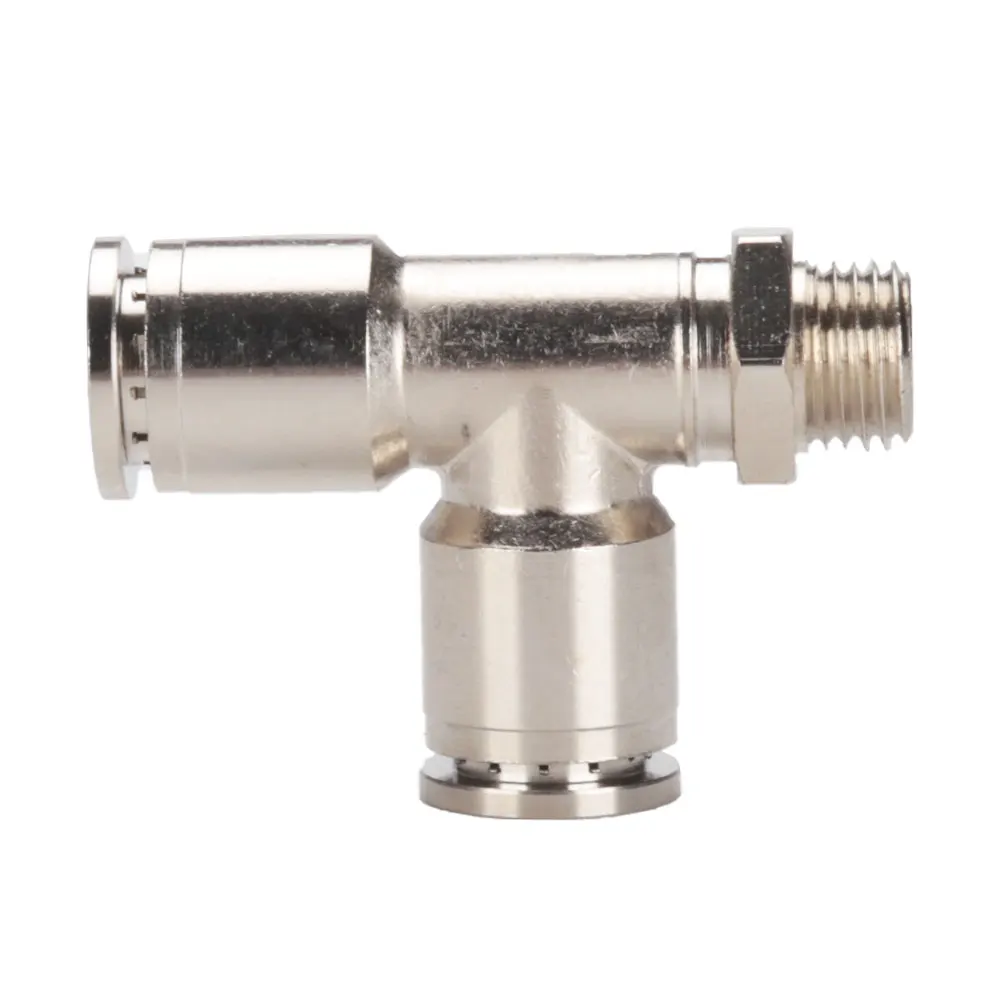 304 스테인레스 스틸 금속 공압 퀵 커넥터, PC/PCF/PL/PLF/SL/PB/PX/PH/PD 4mm 6mm 8mm 스레드 1/8 1/4 3/8 호스 피팅|공압부품 ...