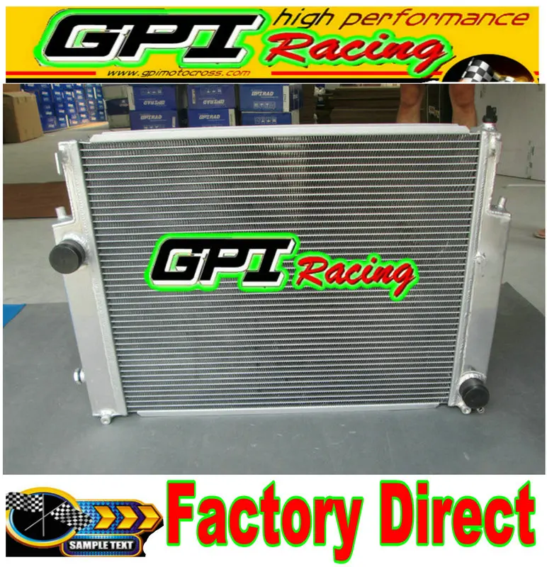 Gpi HIGH PERF. Dual Core Aluminium Radiator Voor Bmw E36 M3/Z3/325TD ...