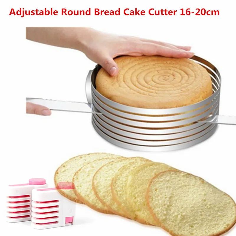 1PC-Adjustable-Round-Bread-Cake-Cutter-Slicer-Stainless-Steel-Cake ...
