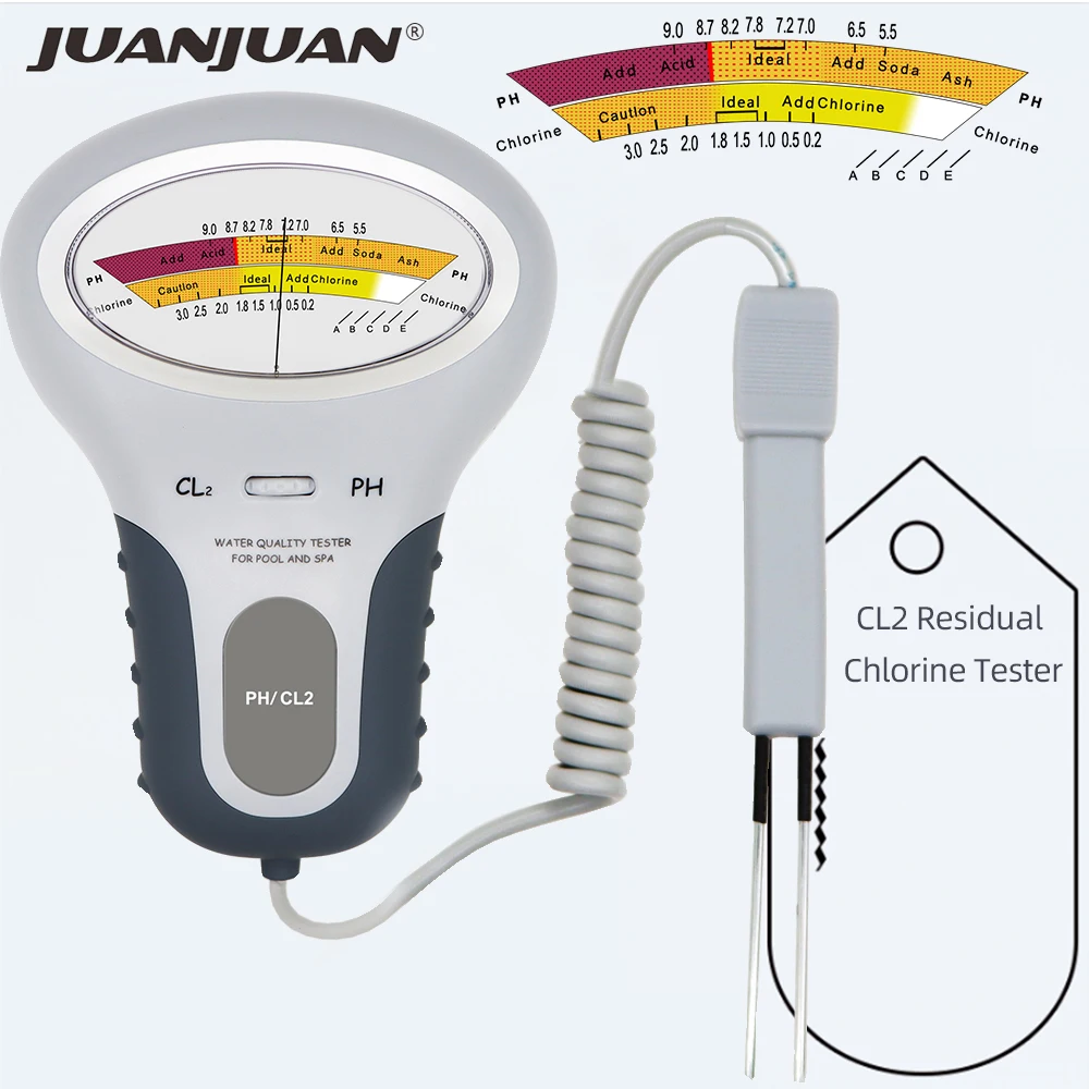 New-2-in-1-PH-Chlorine-Meter-Chlorine-Tester-PH-Tester-Chlorine-Water ...