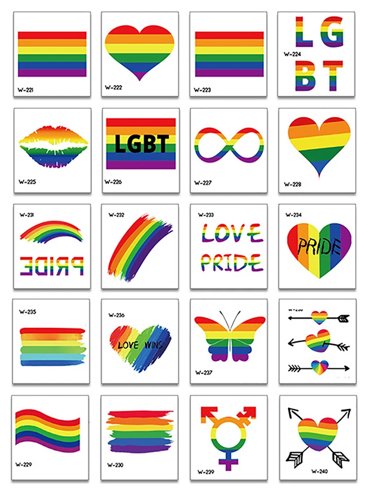 Stickers rainbow sticker gift inclusivity pride month equality sticker ...