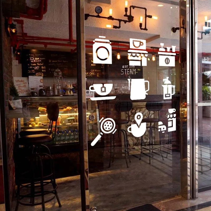 Coffee Shop Interior Window