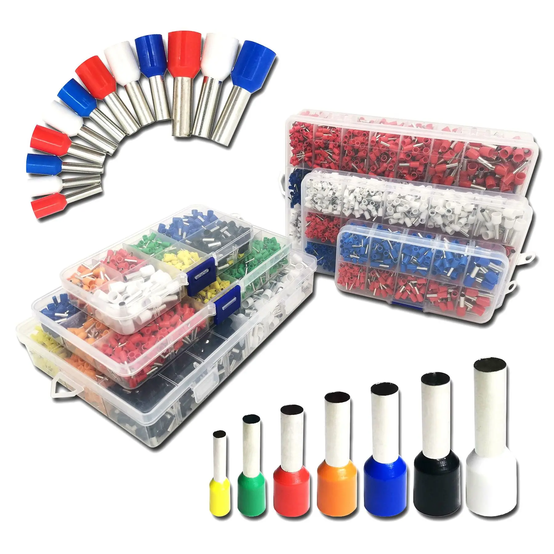 Tubular Terminal Various Styles Box-packed Electrical Tube Ferrule ...