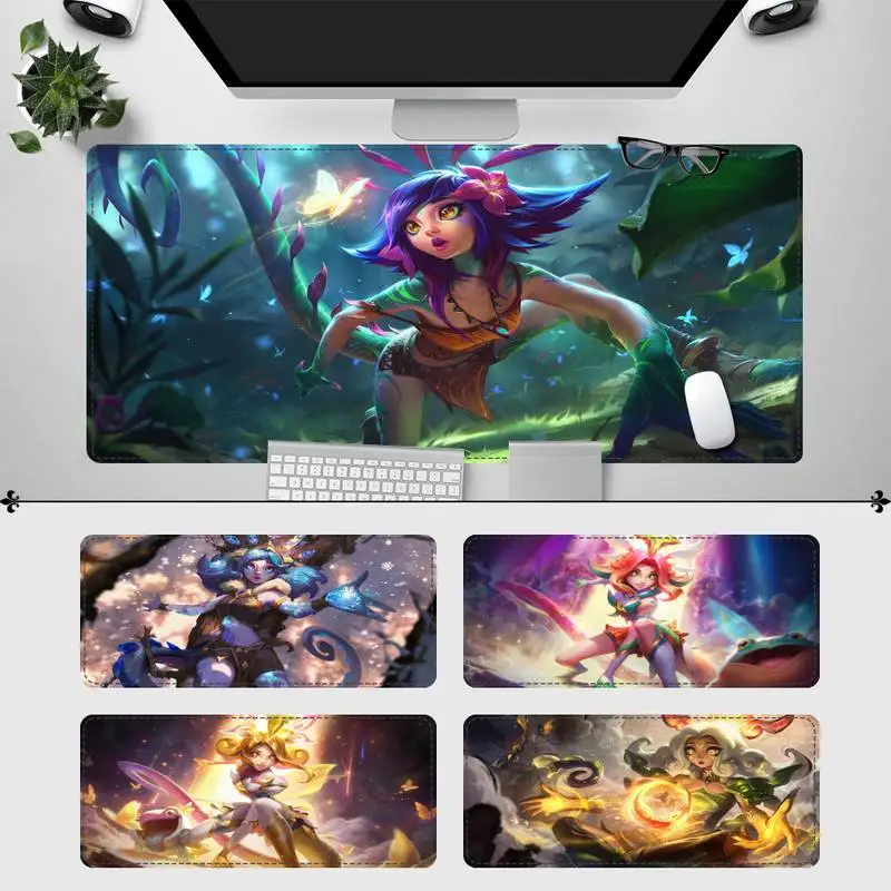 Promotion League of Legends Neeko Mouse Pad Gamer Keyboard Maus Pad ...
