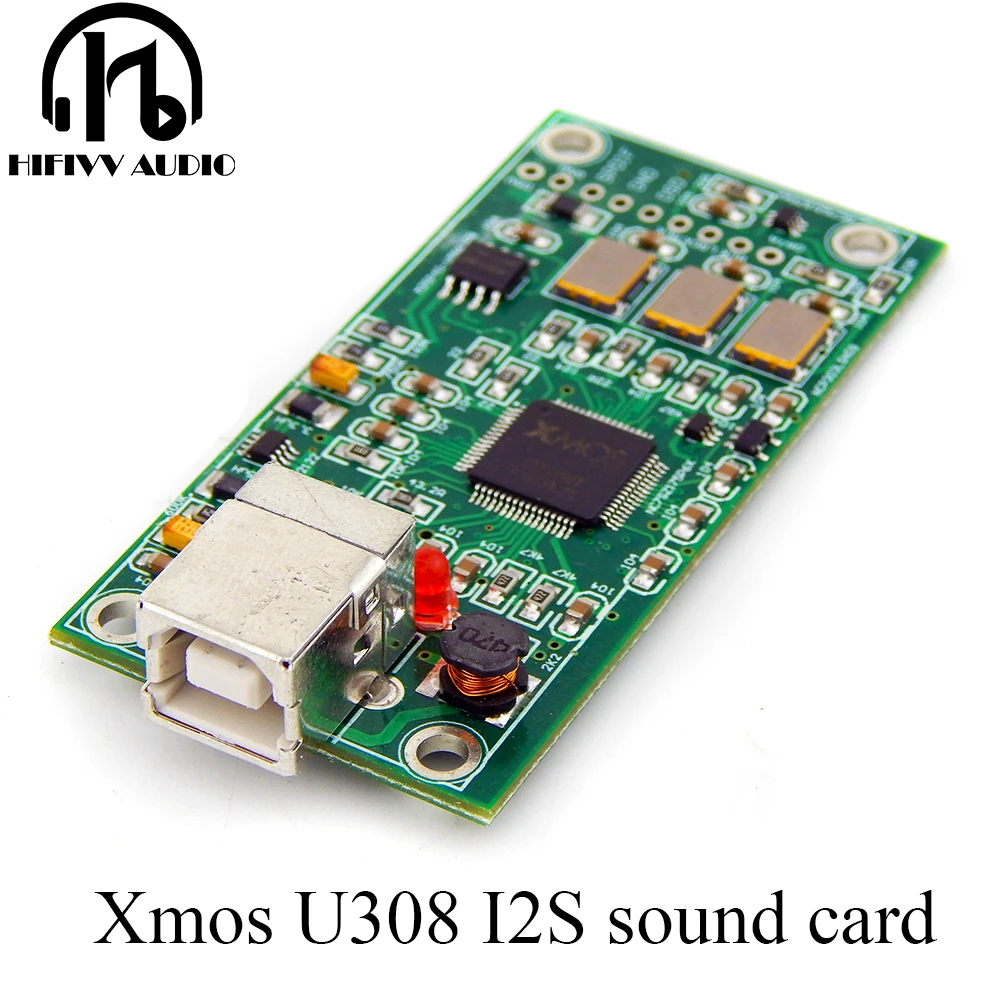 Audio Usb Dac Sound Card Of Xmos Xu308 For Hifi Amplifier Diy Decoding ...