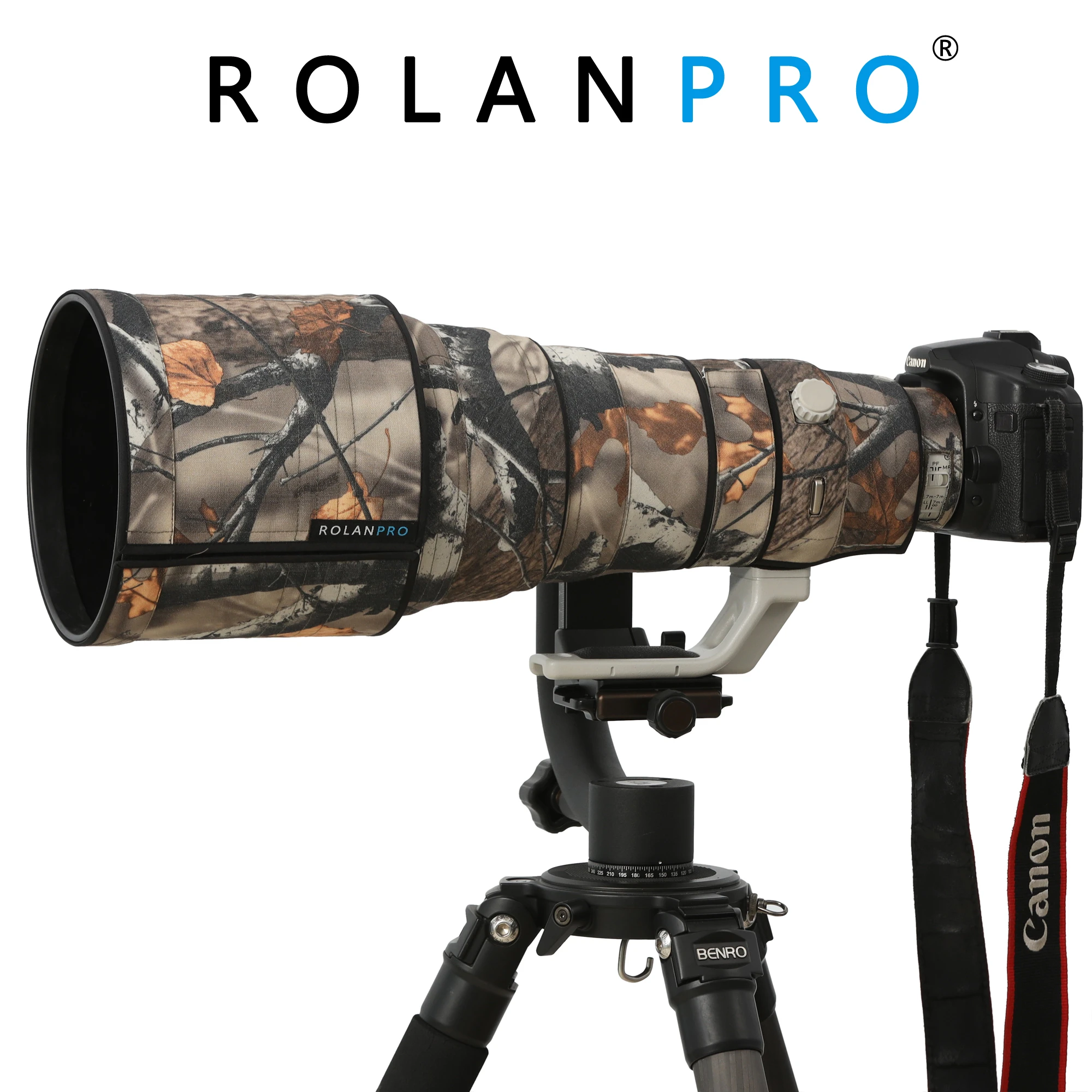 ROLANPRO Lens Clothing Camouflage Rain Cover for Canon EF 400mm F/2.8 L ...