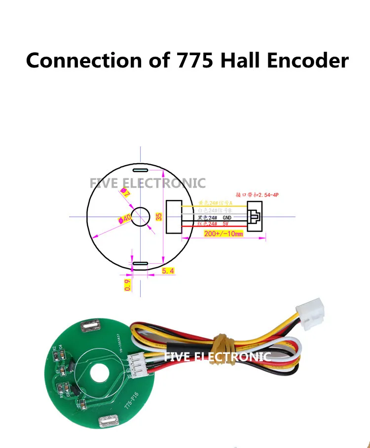 Codeur magnétique à Double Hall, plaque de Code, Induction magnétique ...