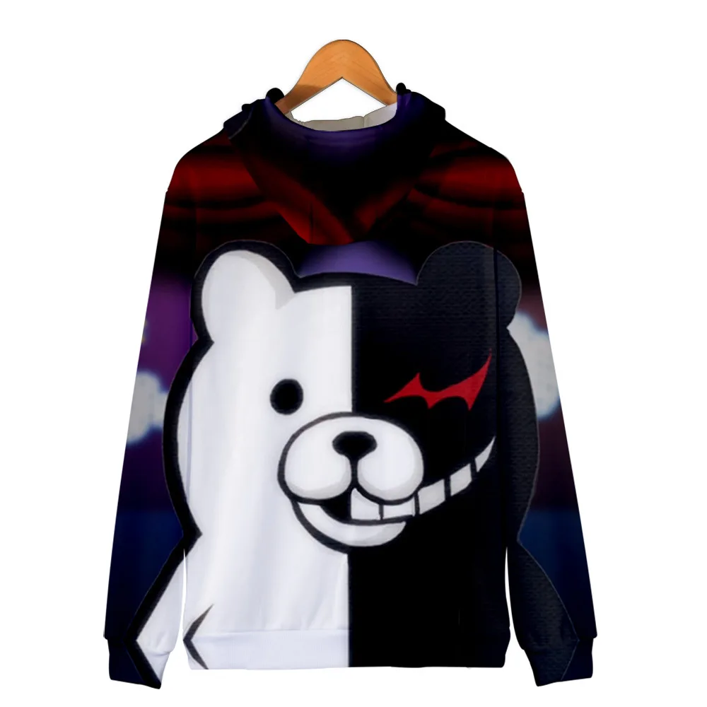 Anime Danganronpa Monokuma Cosplay Costume Hoodie - AllCosplay.com