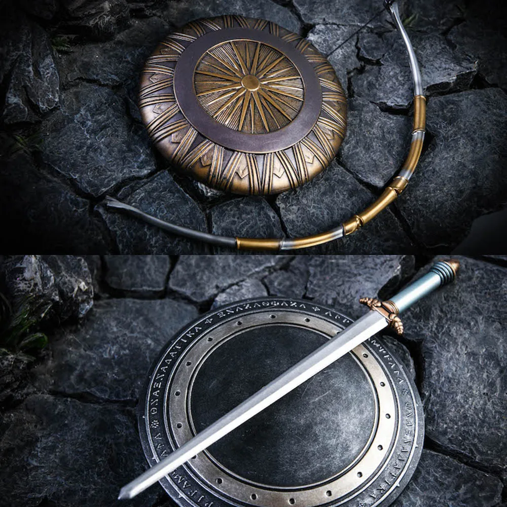 TYSTOYS-20DT13-1-6-Scale-Model-Wonder-Girl-15cm-Sword-10cm-Shield-Bow ...