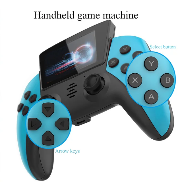 VILCORN Mini Handheld Video Game Dendy Console For PS5 Gamepad Style ...