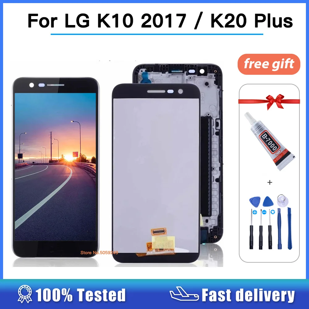 5-3-For-LG-K10-2017-LCD-Display-Touch-Screen-Digitizer-Assembly-with ...