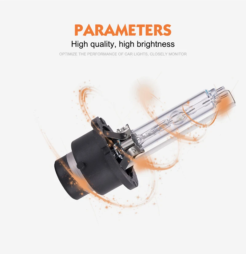 One Pair D2S D2R D4S D4R Xenon Bulb 12V 35W HID Lamp 3000K 4300K 6000K ...