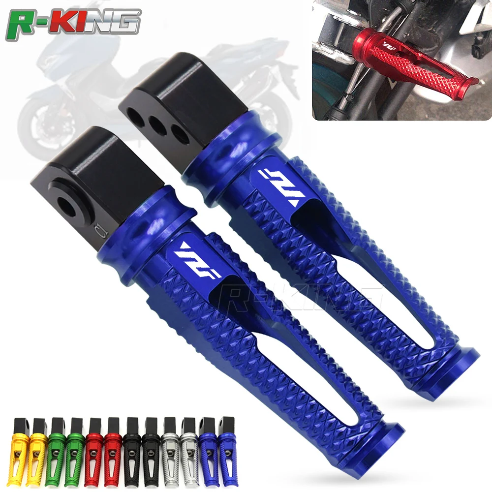 Motorcycle Accesstories CNC Aluminum Rear Foot Pegs Footrest Adapter ...