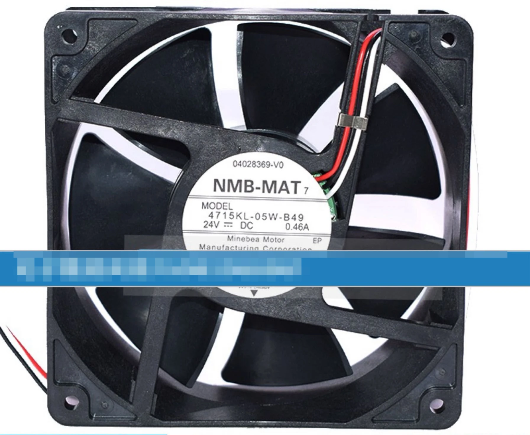 New original NMB fan 4715KL-05W-B49 DC24V12038 three-wire inverter cooling fan - Cocoolingdirect